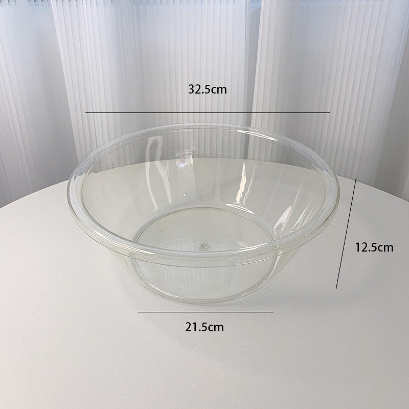 Minimalist Home buddies-Transparent Timba Plastic Bucket Timba with Dipper and Basin Tabo Palang ...