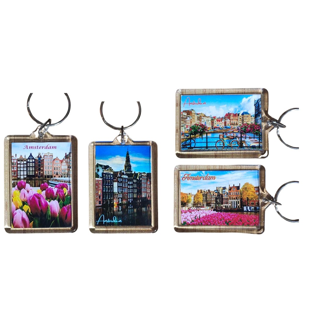 AMSTERDAM KEYCHAIN DESIGN | Shopee Philippines