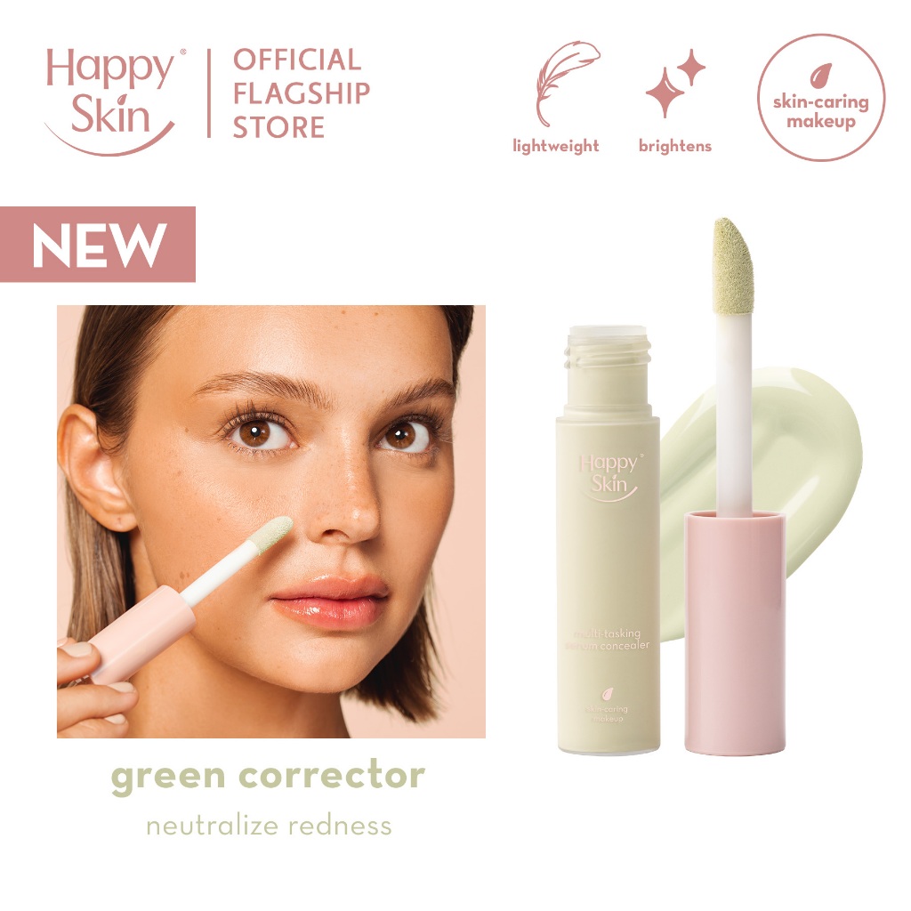 Happy Skin Second Skin Multi-Tasking Serum Concealer | Shopee Philippines