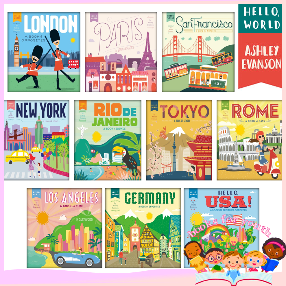 Hello World Series By Ashley Evanson [Countries & Cities] [Early ...