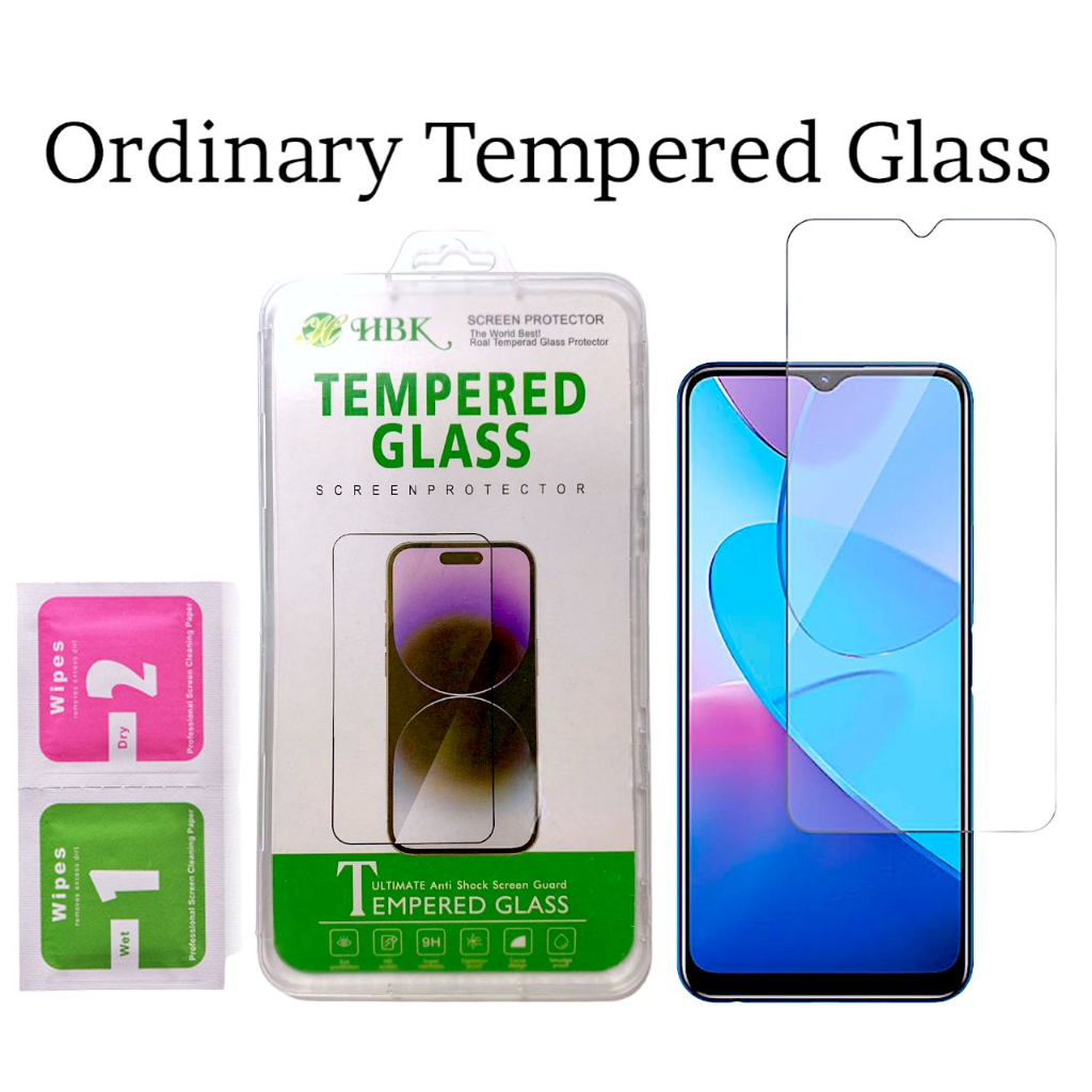 TEMPERED GLASS REDMI A3 13C POCO C65 9 9A 9T A1 A2 PLUS NOTE 10 10S 11 ...