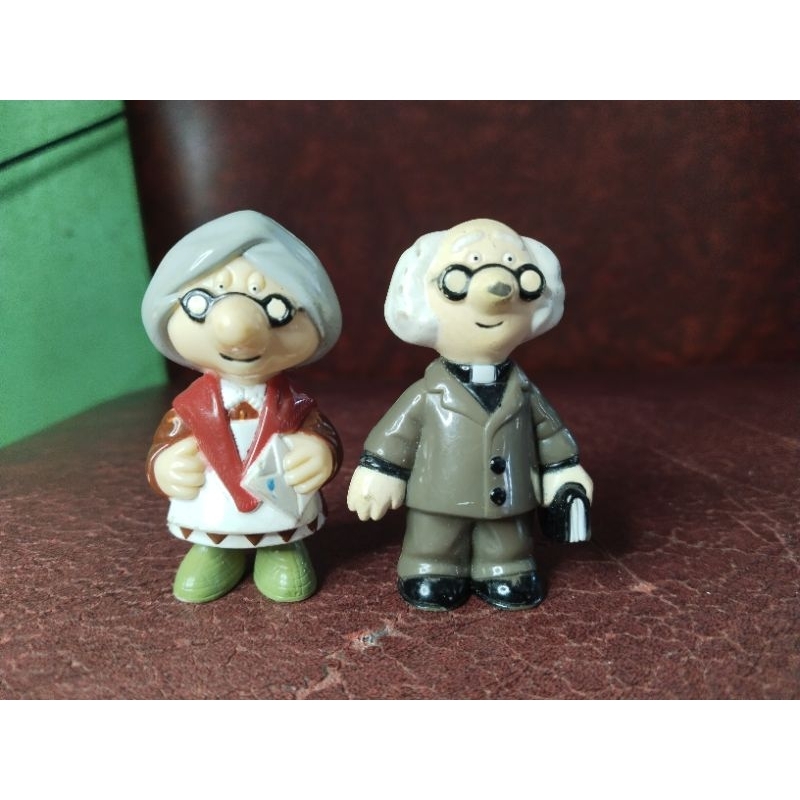 Postman Pat "Mrs Goggins & Peter timms" Figure Set 2.5" | Shopee ...