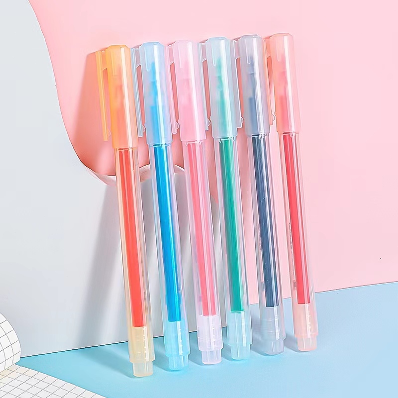 4Pcs Color Big Highlighter Pen Set and 6Pcs Mini Highlighter Pen Set ...