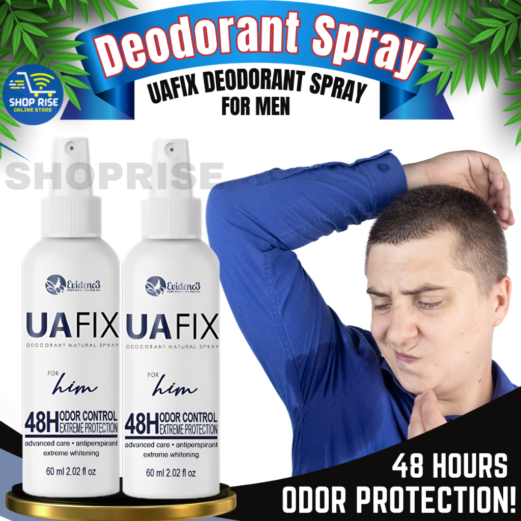 UAFIX Deodorant Natural Spray For Men Underarm (Kilikili) Whitening ...