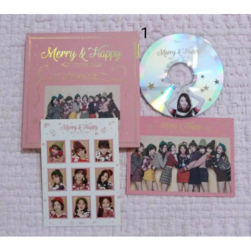 TWICE MERRY & HAPPY OFFICIAL ALBUM UNSEALED | Shopee Philippines