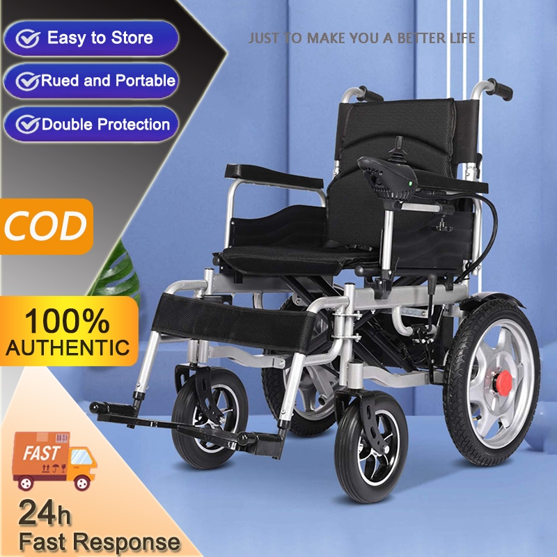 Wheelchair For Electric Adult Folded Heavy Duty Elderly Intelligent ...