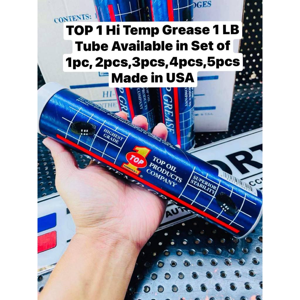 ORIGINAL TOP 1 Hi Temp Grease 1lb Tube Set of (1PC,2PCS,3PCS,4PCS,5PCS ...