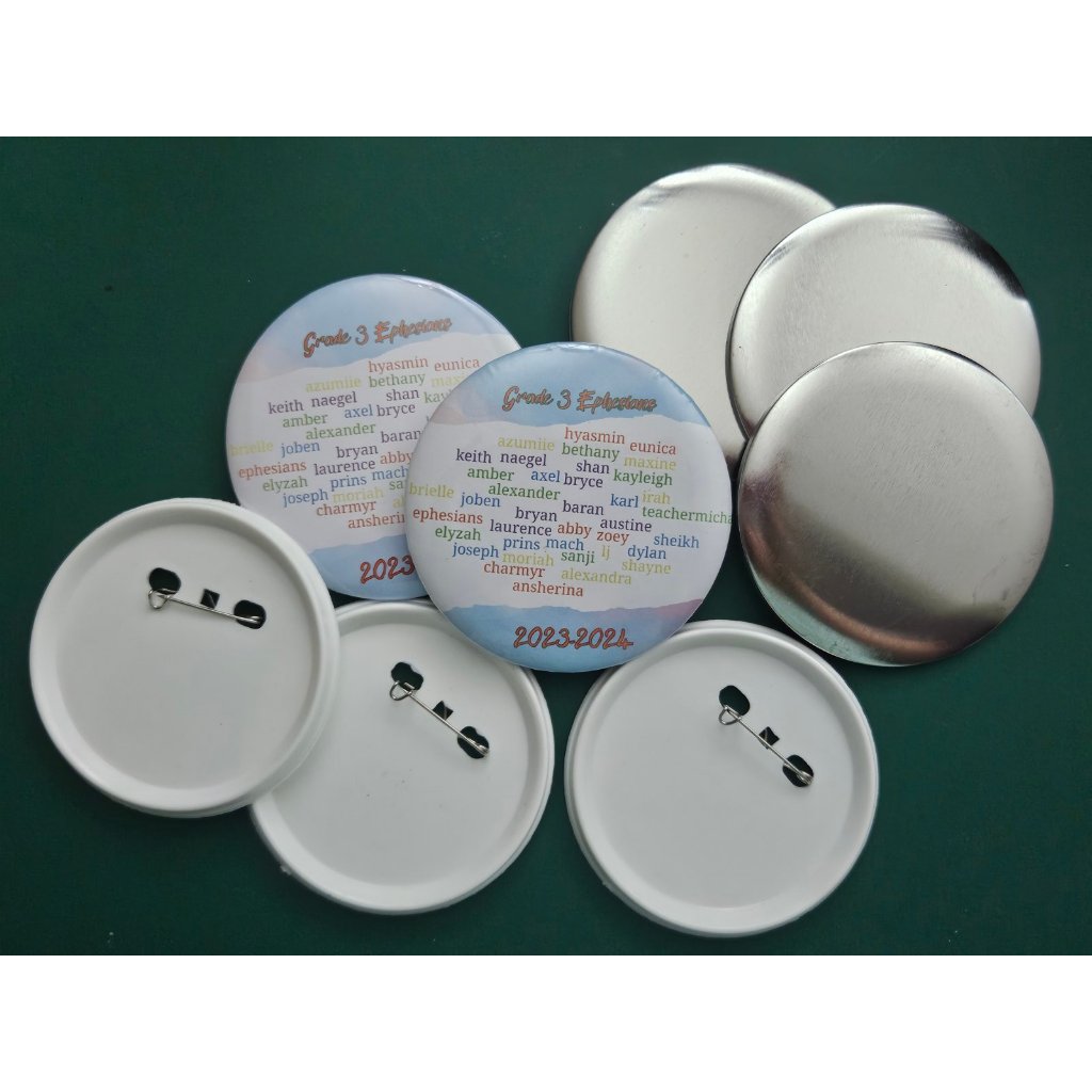 3" Personalize Button Pin | Shopee Philippines