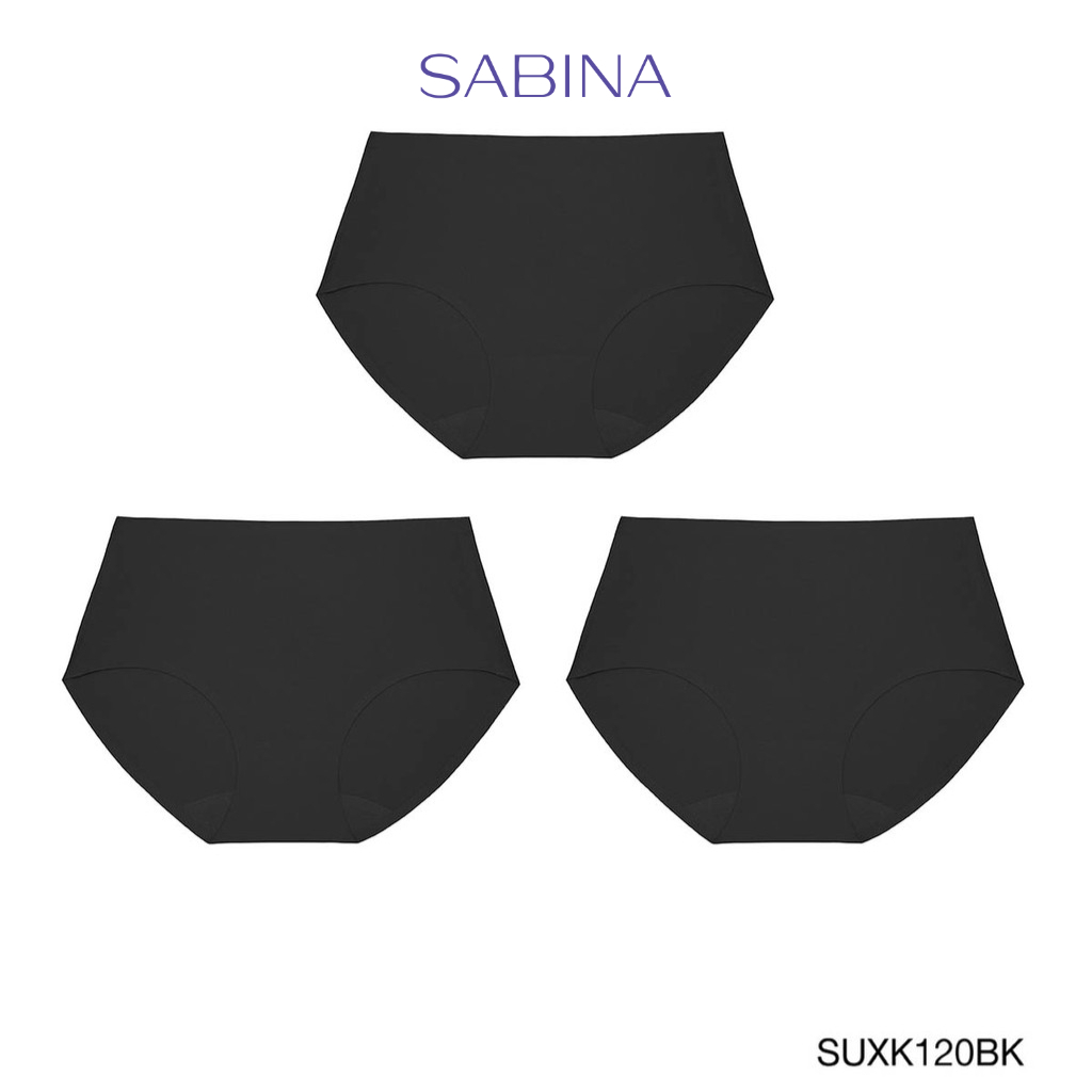 (Set 3 pcs.)Sabina Panty Seamless Fit Soft Collection Collection Style ...