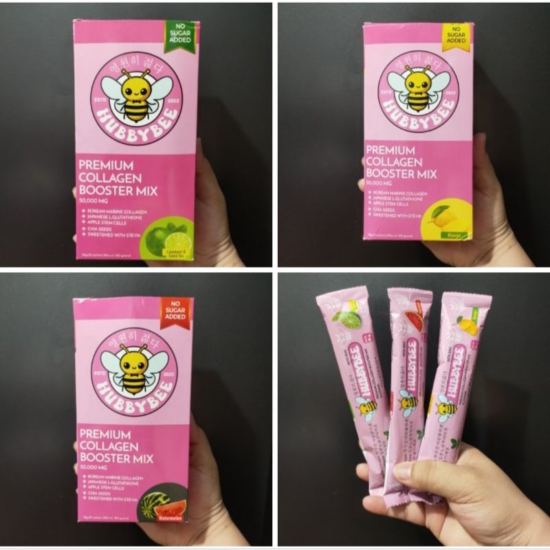 Hubbybee Premium Collagen Booster Mix | Shopee Philippines