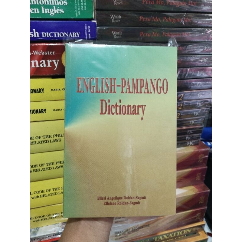 ENGLISH -PAMPANGO DICTIONARY | Shopee Philippines