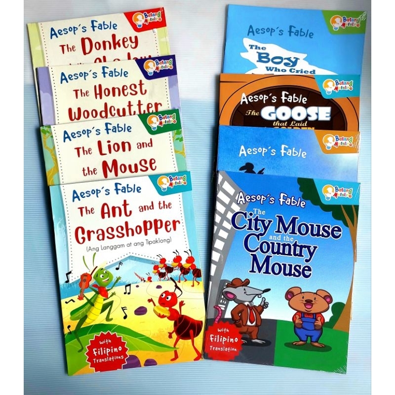 Aesop's Fable Well-loved Collection Children Story Book Collection W ...