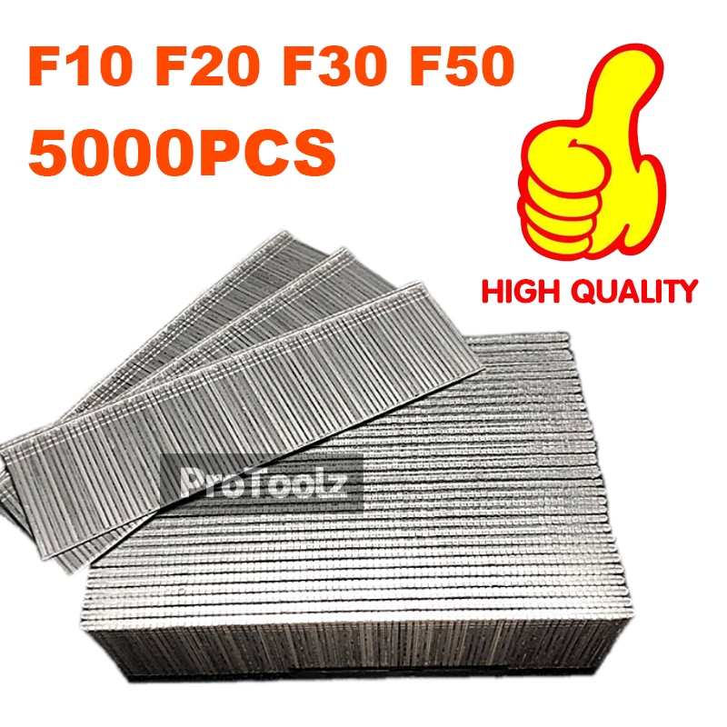 5000pcs Straight Brad Gun Nails For Electric Nail Gun Stapler Nailer ...