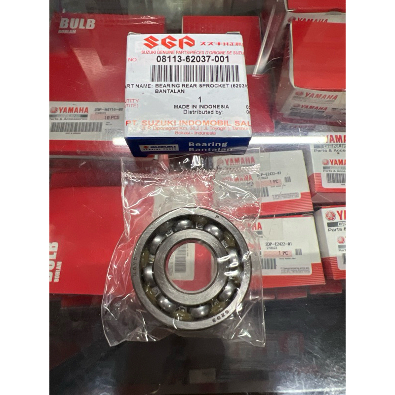 08113-62037-001 GENUINE BEARING, REAR SPROCKET/HUB FLANGE RAIDER150 ...