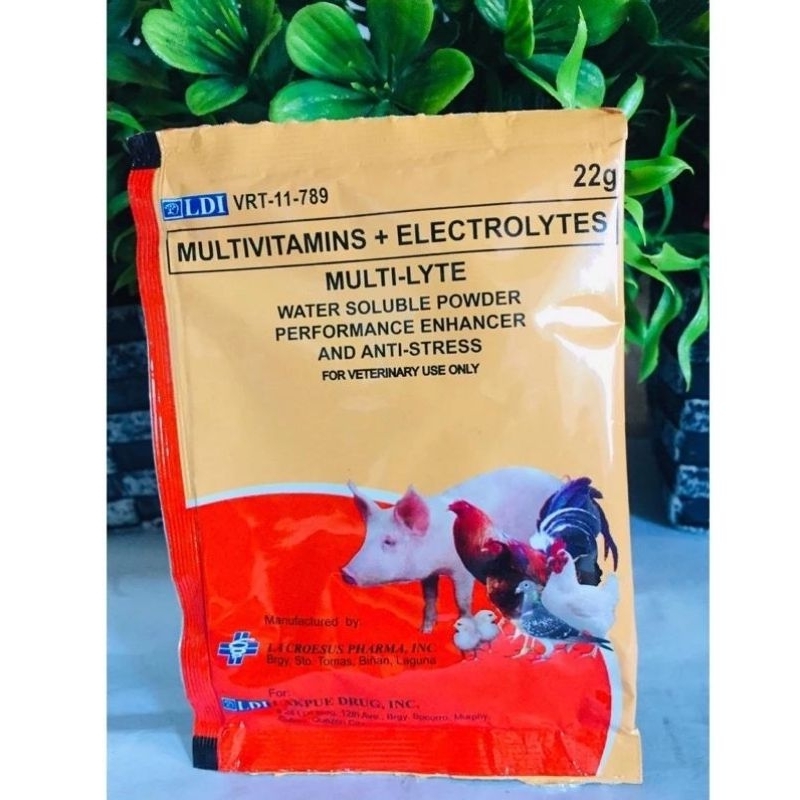 MULTILYTE 22G Water soluble powder(for veterinary use only) | Shopee ...