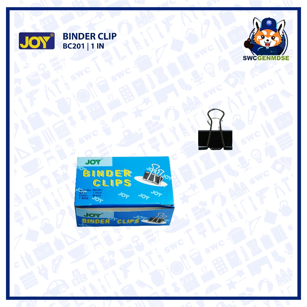 JOY Binder Clip | 1 IN | Sold Per Box (12s) | Shopee Philippines