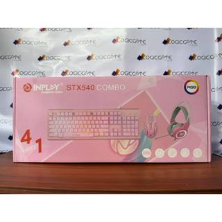 INPLAY STX 540 Gaming Keyboard And Mouse with Headset Extended Mouse ...