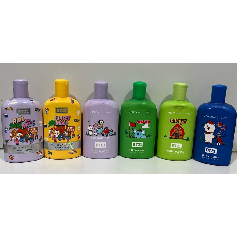 BENCH DAILY SCENT COLOGNE BENCH DAILY SPELL BODY MIST BENCH BT21 BODY ...