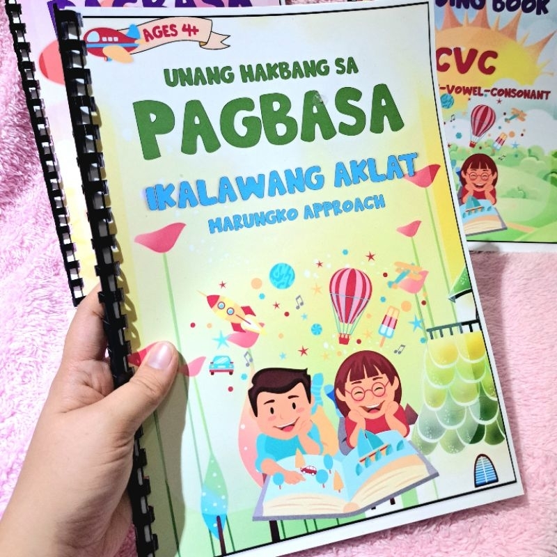 Unang Hakbang sa Pagbasa/ Reading for Beginners Ringbind Workbook A4 ...