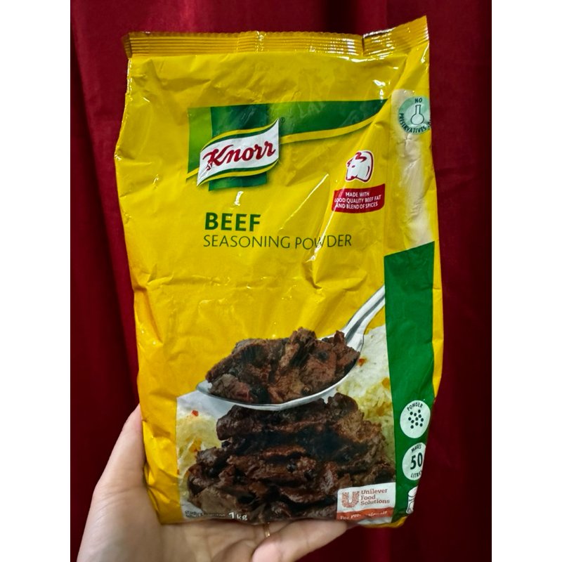 1Kg Knorr Beef Seasoning Powder Makes up to 50 Liters | Shopee Philippines