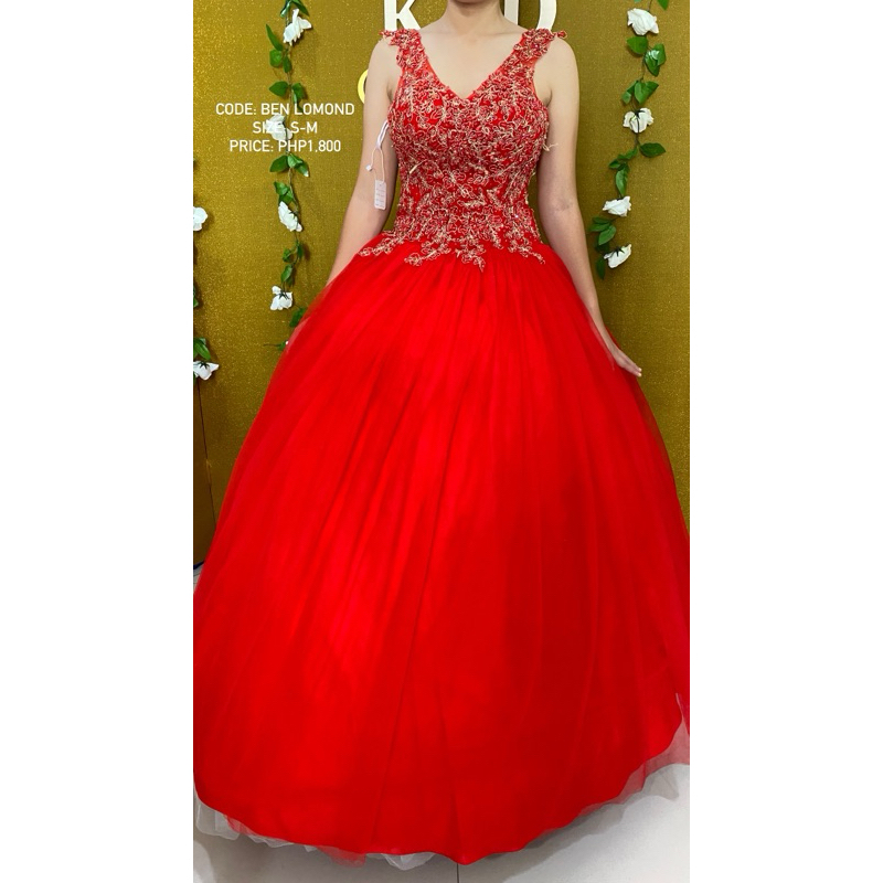 DEBUT GOWN (CODE: BEN LOMOND) | Shopee Philippines