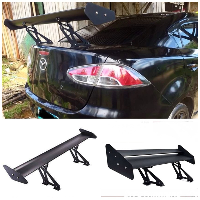 Car Universal Aluminum Spoiler Sedan | Shopee Philippines