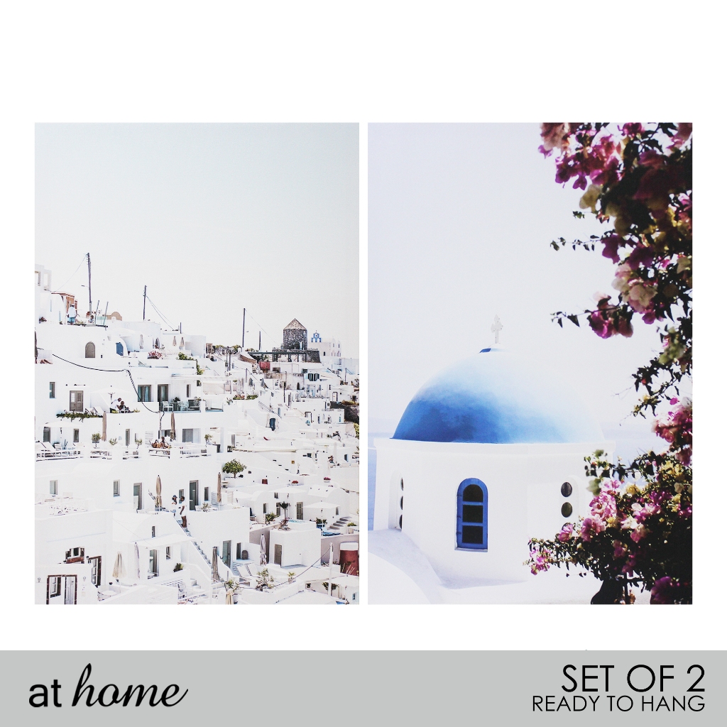 At Home Ready to Hang Canvas Set Frame - Joanne Wall Art Decor | Shopee ...