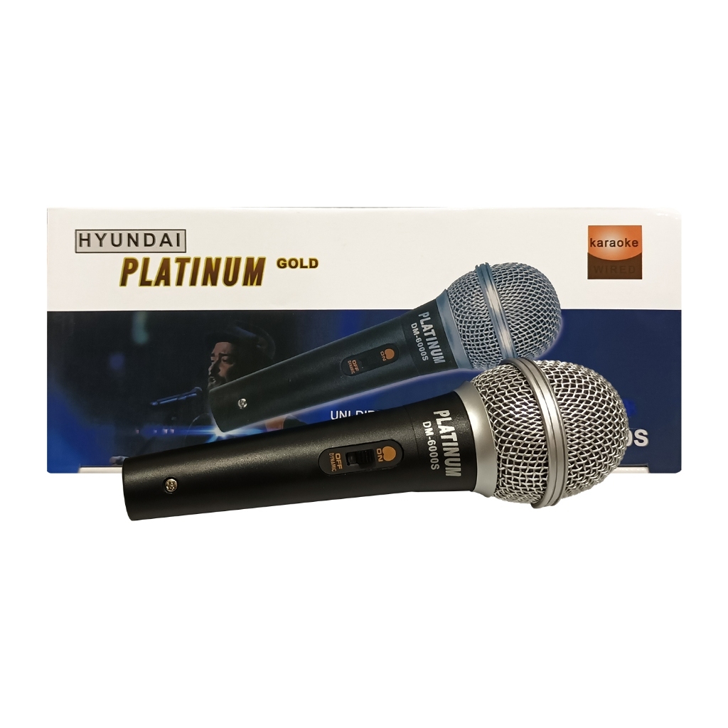 DM-6000S Platinum Gold Professional Hyper-Cardioid Dynamic Microphone ...