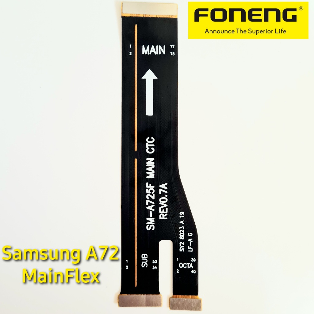 Samsung A72 Samsung A725 Lcd Flex, Mainboard Flex for Replacement ...