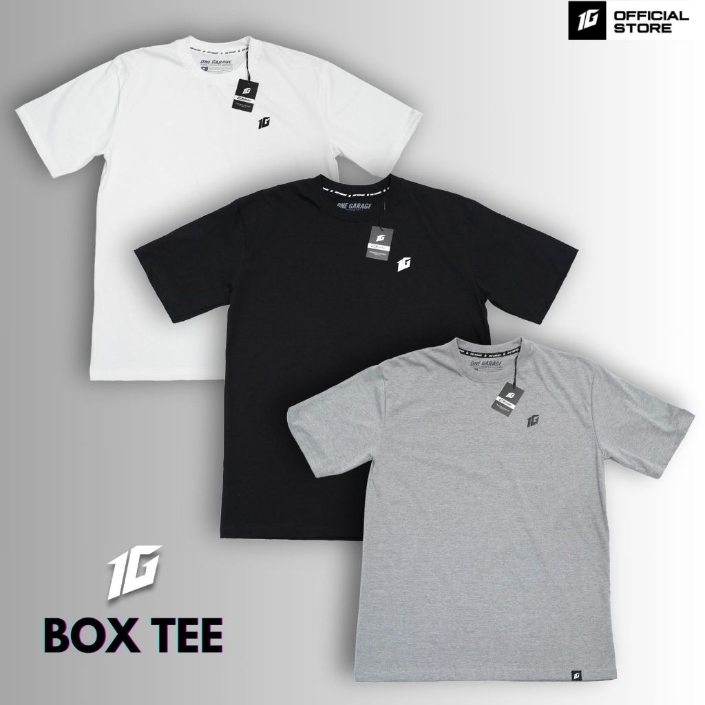 1G Basic T-Shirt / Box Tee | Shopee Philippines
