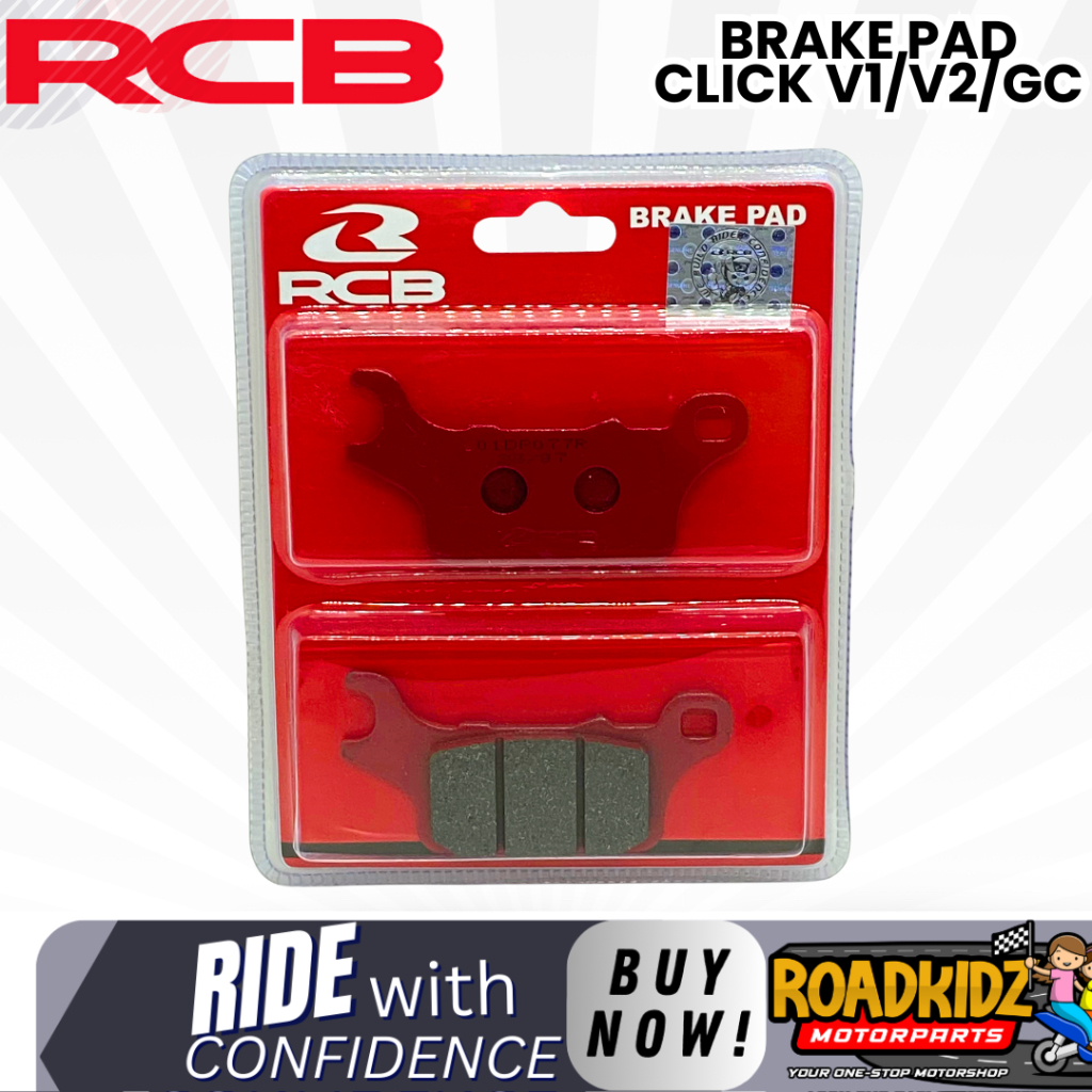 RCB BRAKE PAD CLICK V1/V2/GAME CHANGER | Shopee Philippines
