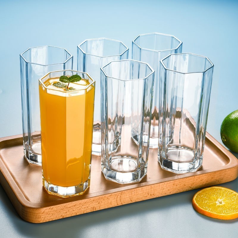 Delisoga Y5302 water cup juice cup drinking set glassware | Shopee ...