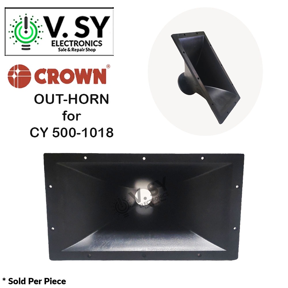 Original Crown CY 500-1018 10"x18" Bolt On Out-Horn | Shopee Philippines