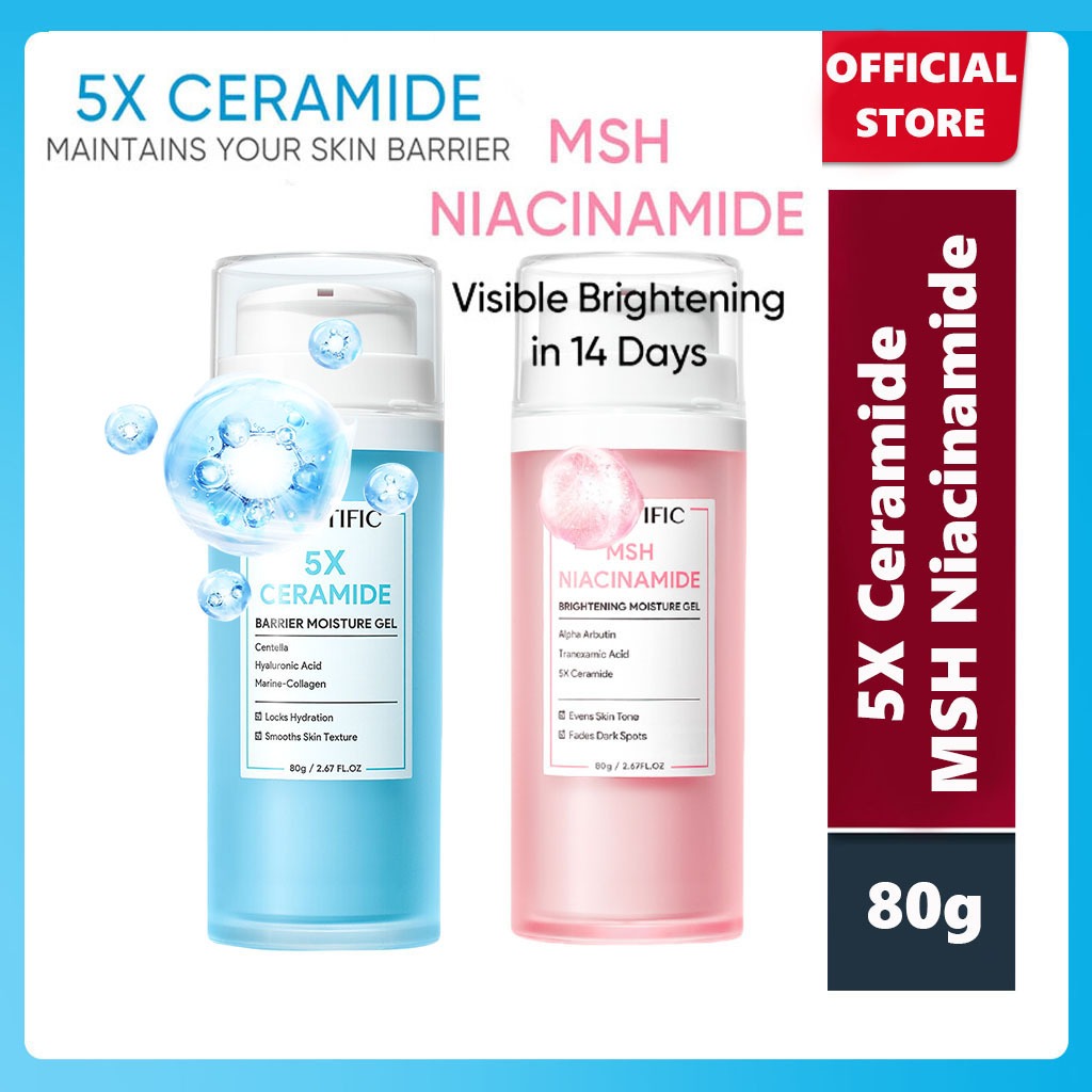Ceramide Moisturizer BIG SIZE Set 5X Ceramide Barrier Moisture Cream ...