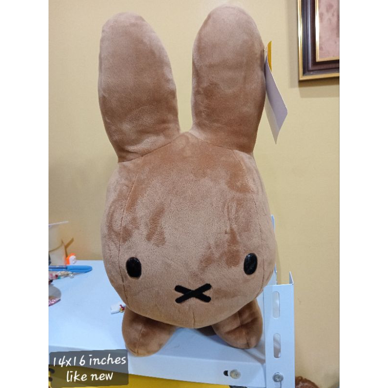 Miffy Bruna Animal extra large stuffed toy preloved | Shopee Philippines