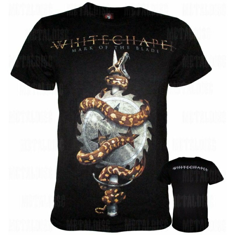 Vintage Style Rockband Tees White Chapel Blade Modern Bootleg Rock Yeah ...