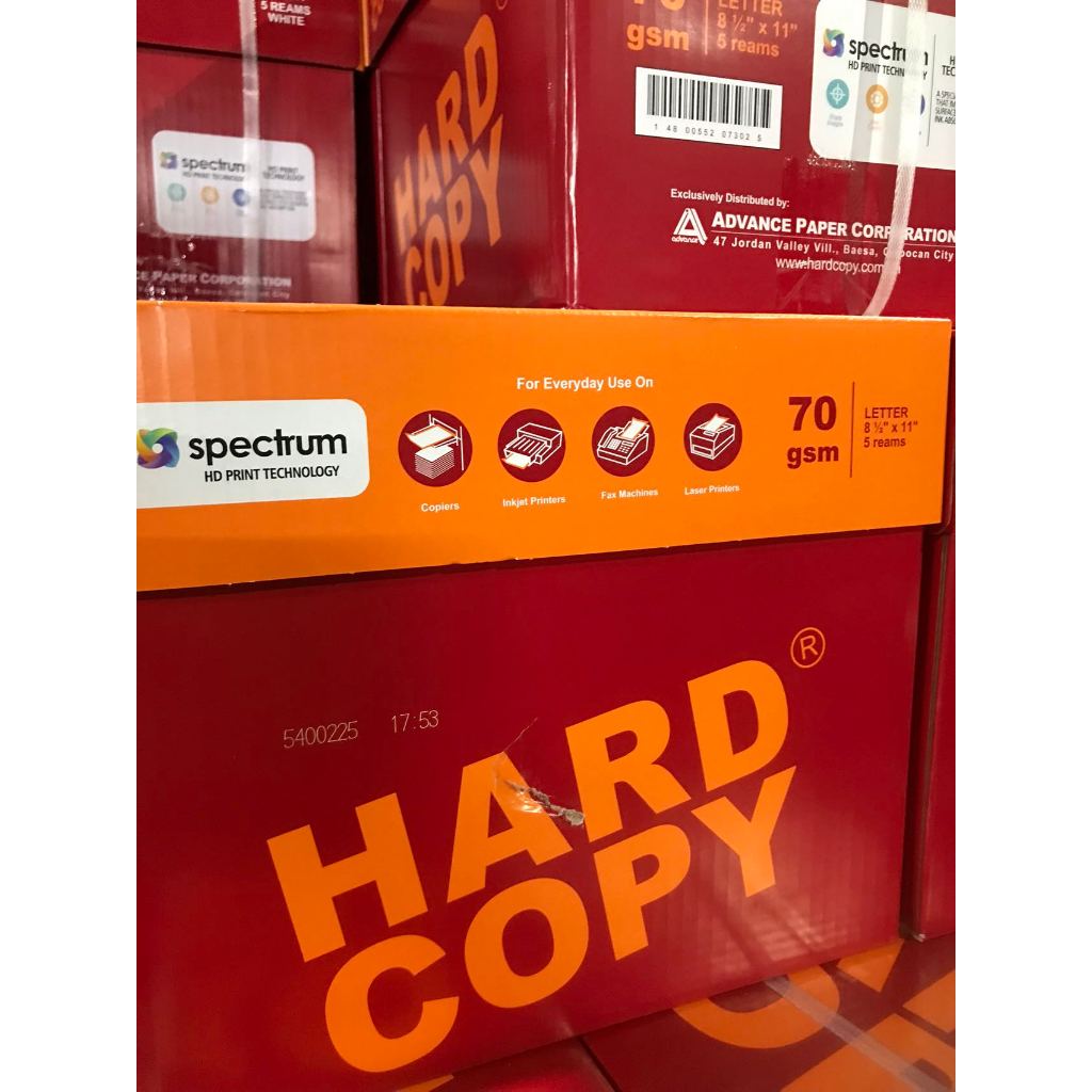 WELLPACKING Hardcopy Copy Paper long short A4 Size Bond Paper 5reams ...