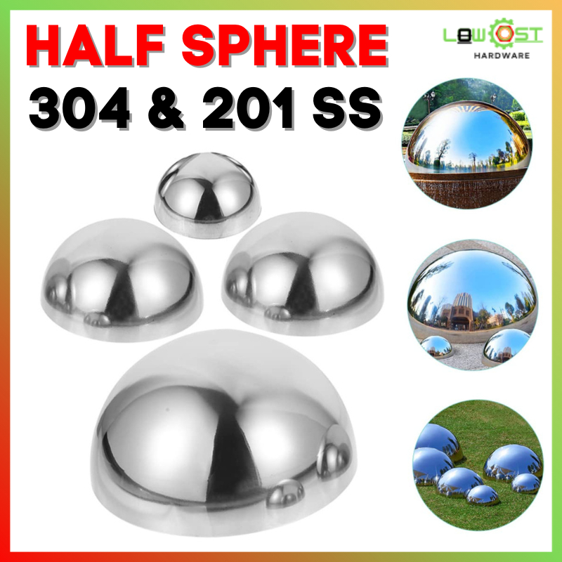 Stainless 201 Half Sphere Railing Gate Design Sphere Cover | Shopee ...
