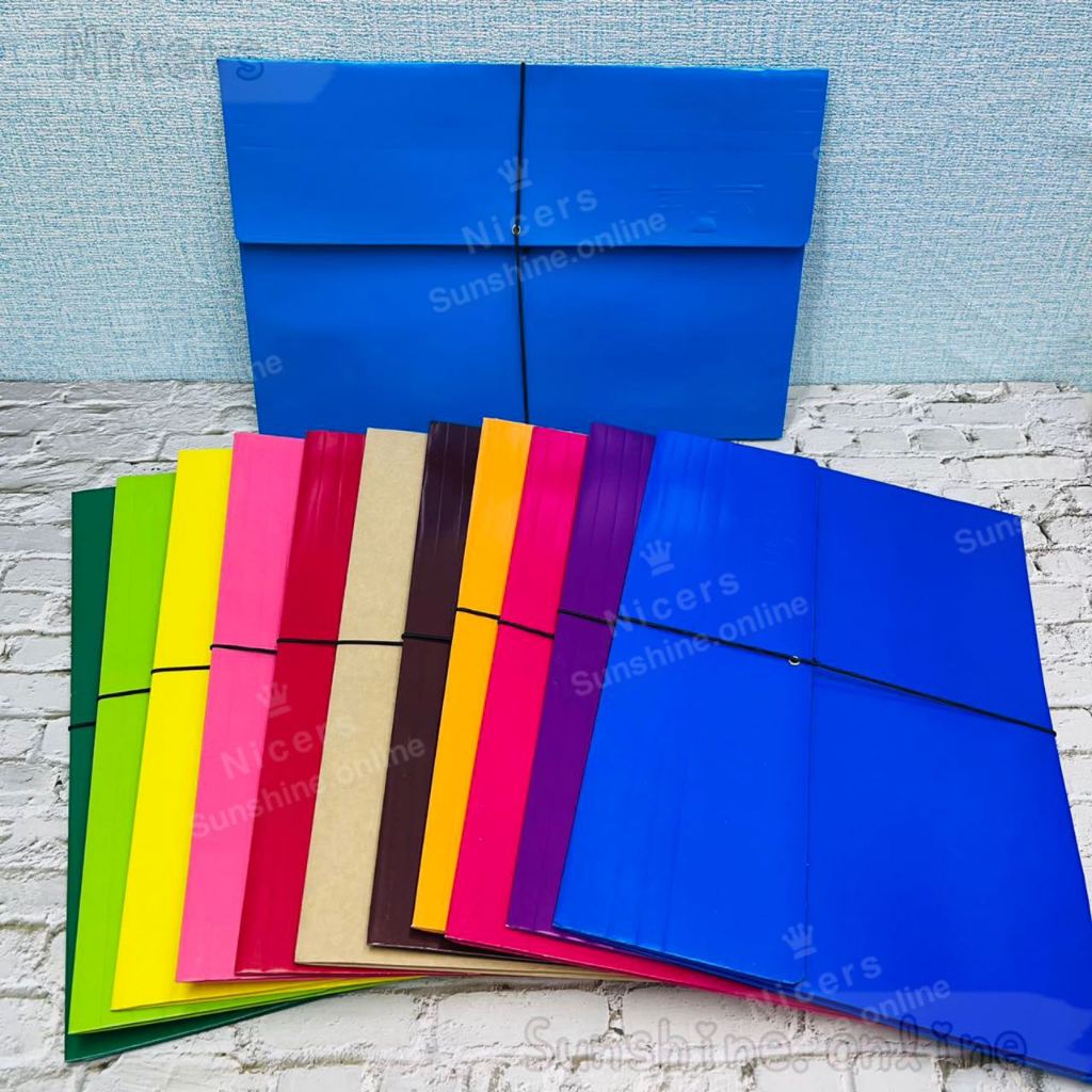 Expanding Envelope Folder Long File Inserted Office Folder With Garter