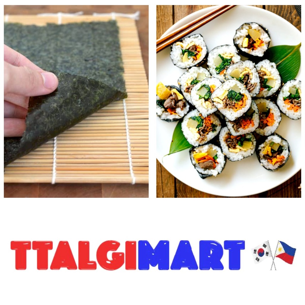 KOREAN WRAP AND ROLL SEAWEED FOR MAKING GIMBAP. | Shopee Philippines