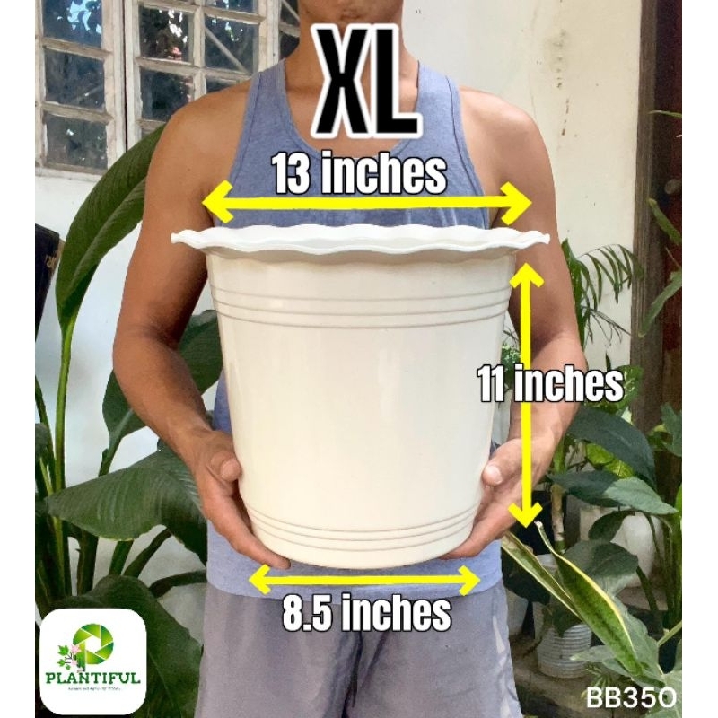 Wavy Flower Pots for Sale | Classy | Durable | Rubberized. Great for ...