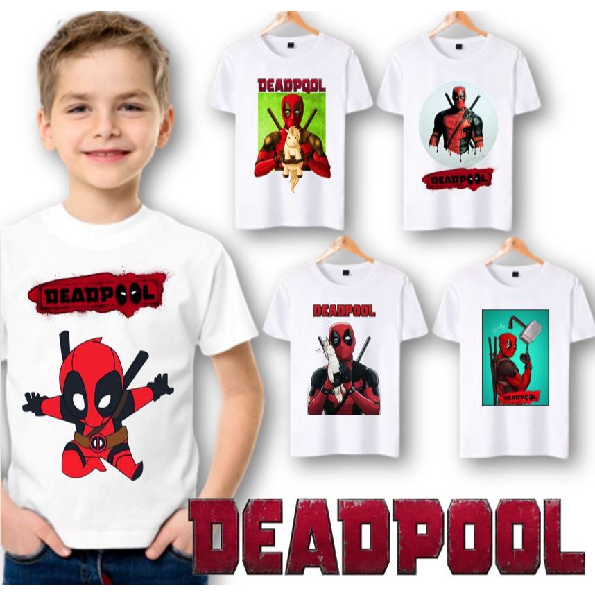 DEADPOOL KIDS Shirt anime graphic T-SHIRT 0 to 12 years old 6MS ...
