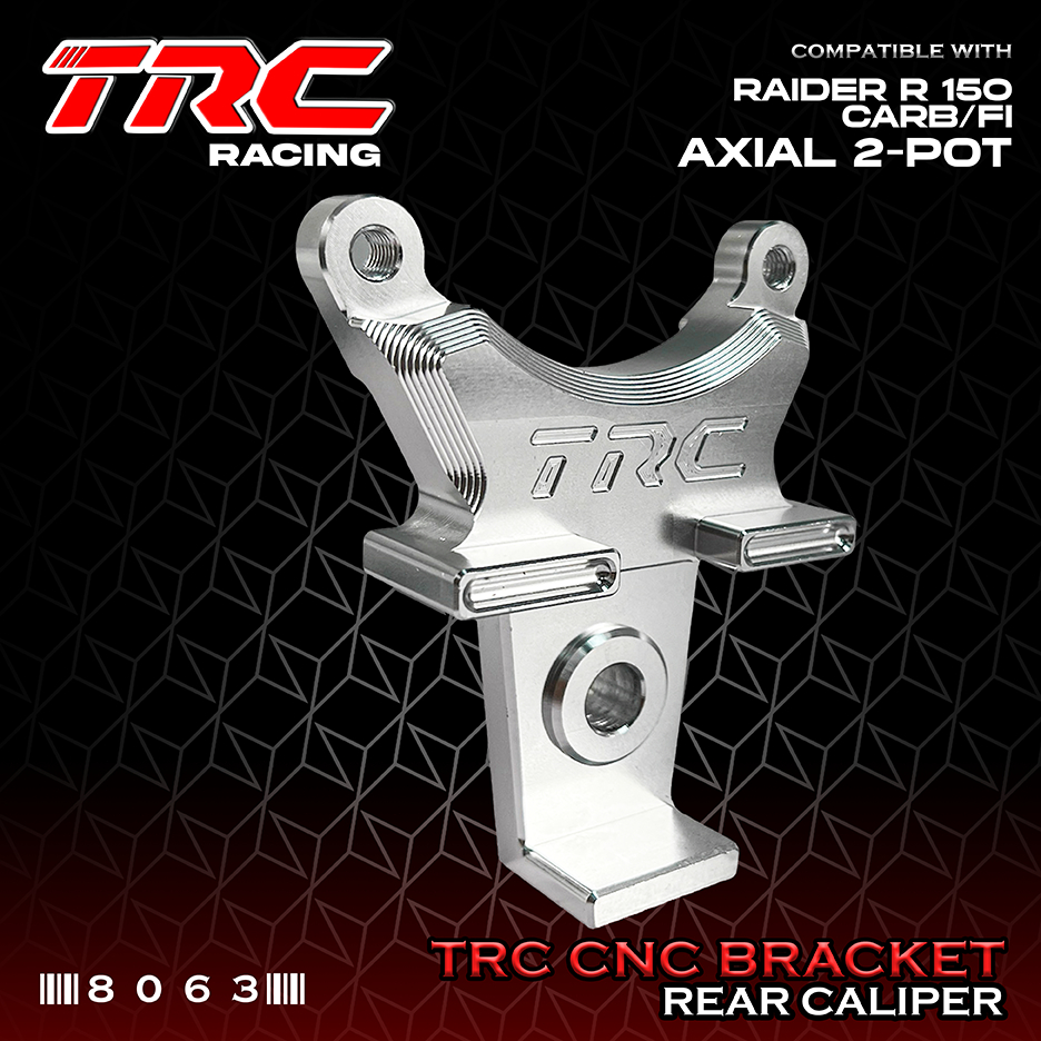 TRC RACING 2POT REAR AXIAL CALIPER BRACKET (190MM DISC STOCK SWING ARM ...