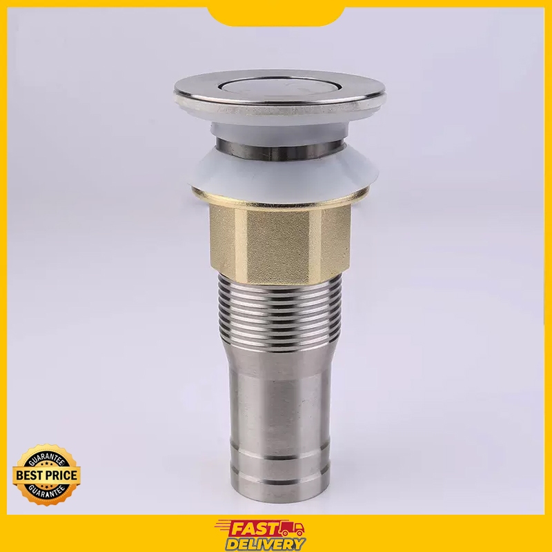 WEIPHONE Stainless Flip up Bath Sink Drain Stopper Sink Drain Strainer ...