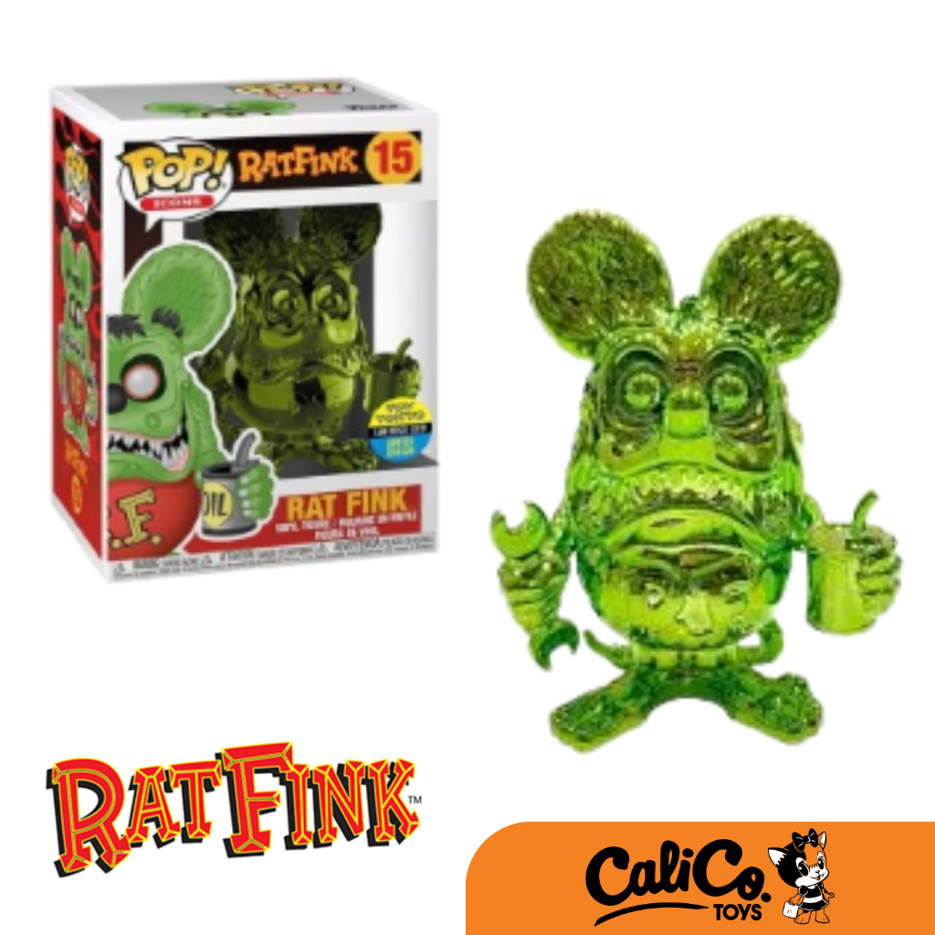 POP! Icons: RatFink - Rat Fink GREEN CHROME (Toy Tokyo San Diego 2019 ...