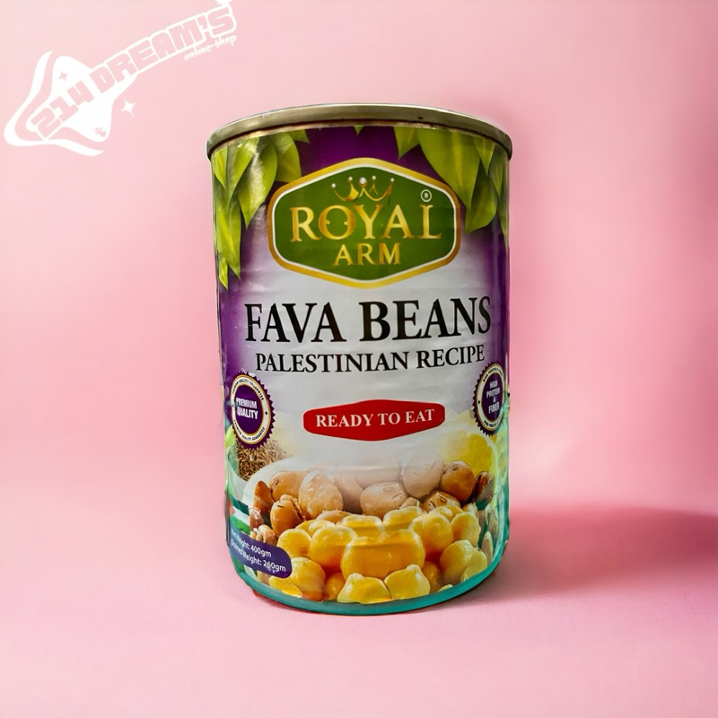 Royal Arm Fava Beans Palestinian Recipe 400gram | Shopee Philippines