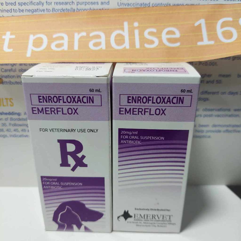 Emerflox 60ML (Antibiotic) for Cats and Dogs | Shopee Philippines