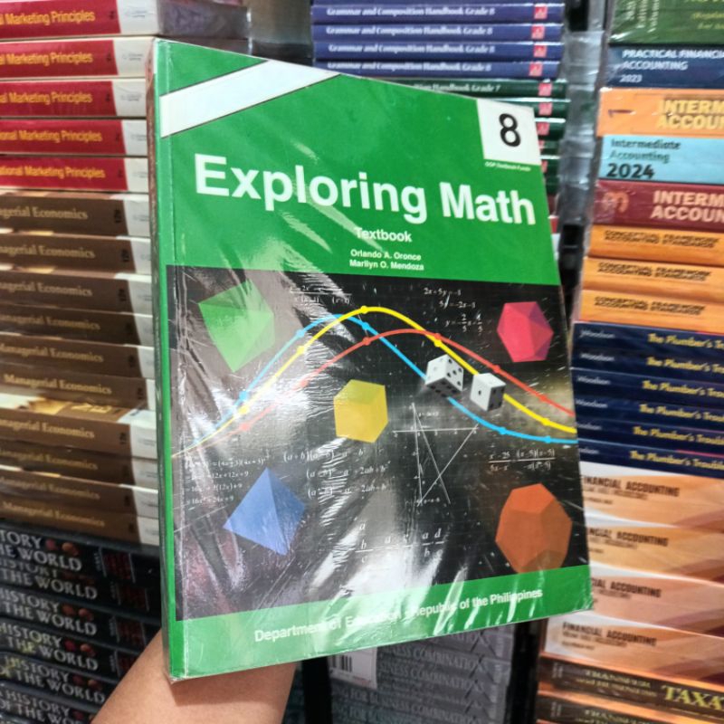EXPLORING MATH GRADE 8 TEXTBOOK BY.ORONCE | Shopee Philippines