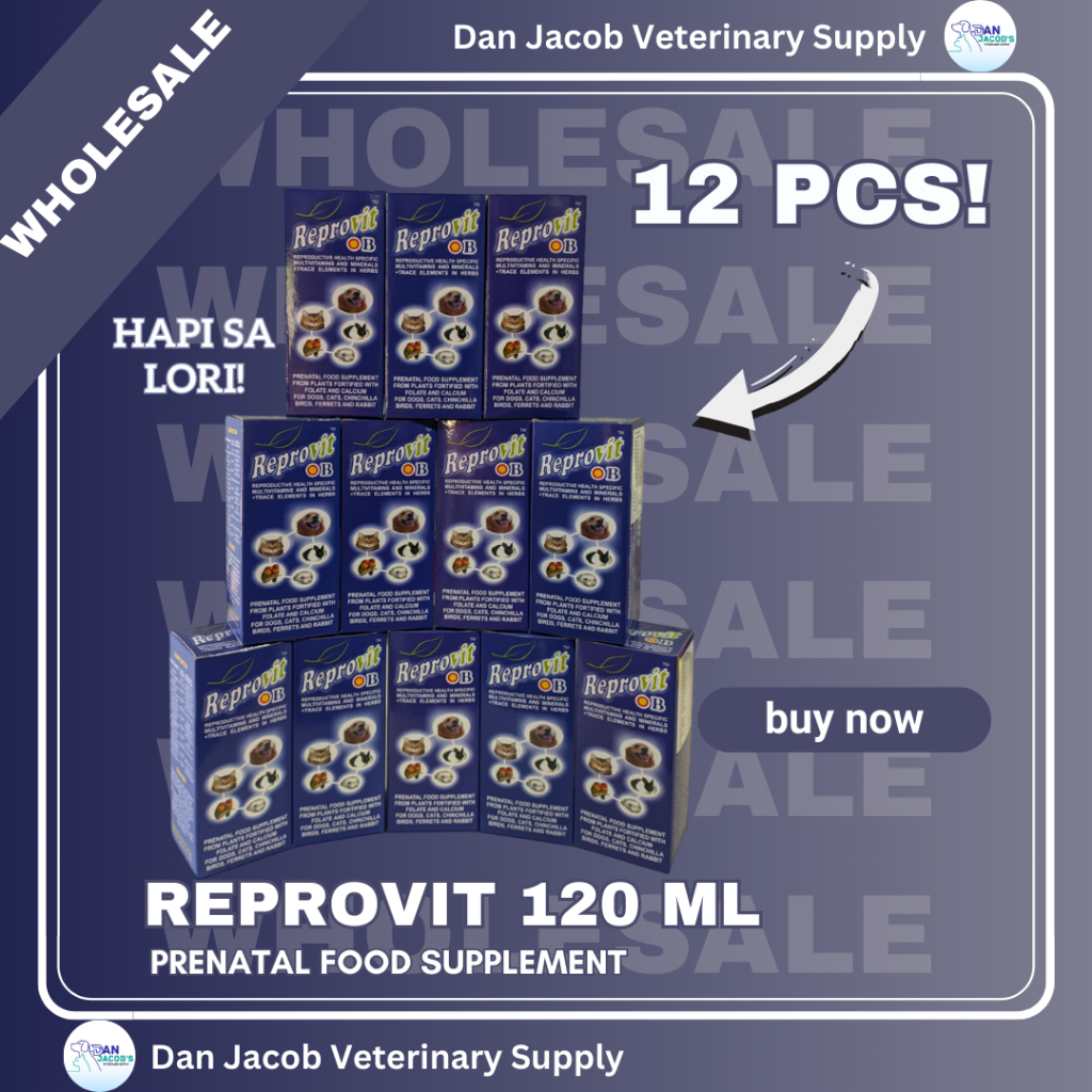 REPROVIT OB ( WHOLESALE 12pcs @ P 131/bot ) Multivitamins and Minerals ...