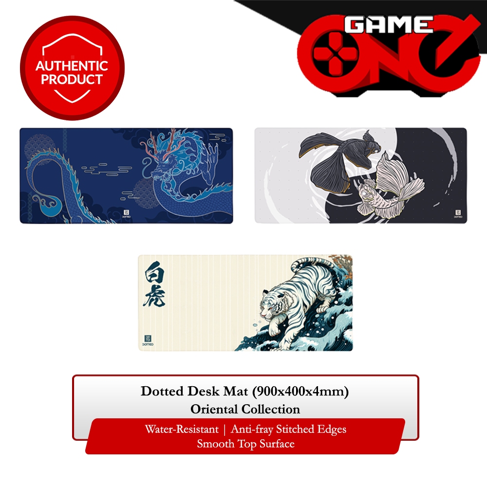 Dotted Desk Mat Oriental Collection XXL (900x400x4mm) | Shopee Philippines